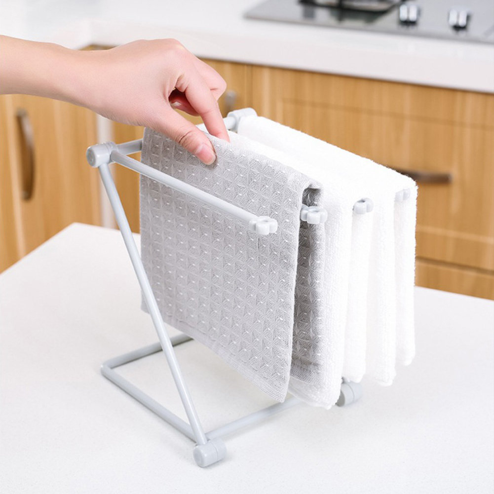 Ochine 1 Piece Mini Folding Rag Organizer, Kitchen Countertop Rag ...