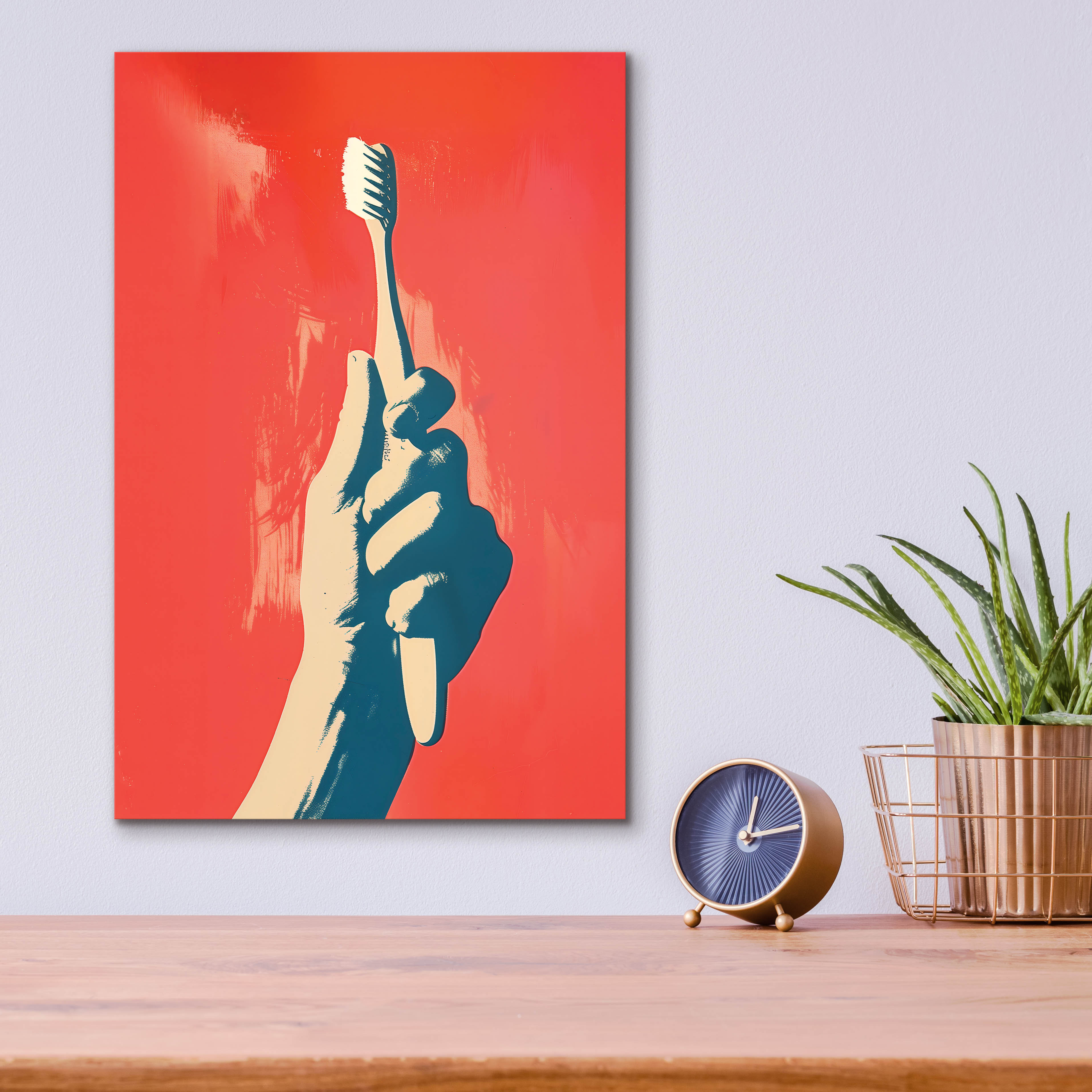 Winston Porter 'Praise The Toothbrush' by Andreas Magnusson Acrylic ...