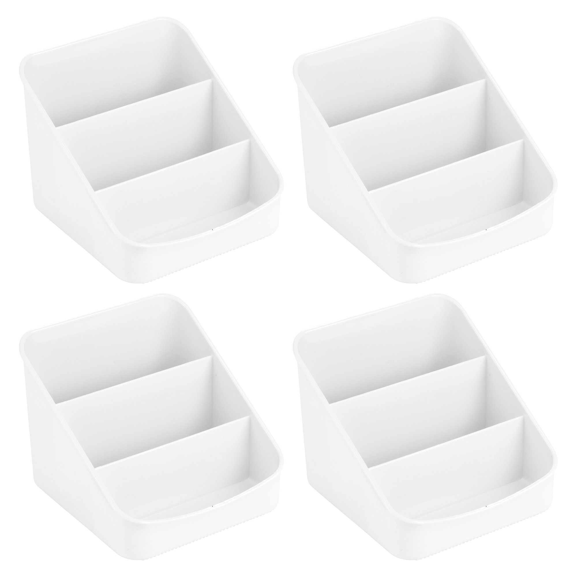 iDesign 3-Section Divided Packet Organizer for Kitchen and Pantry ...