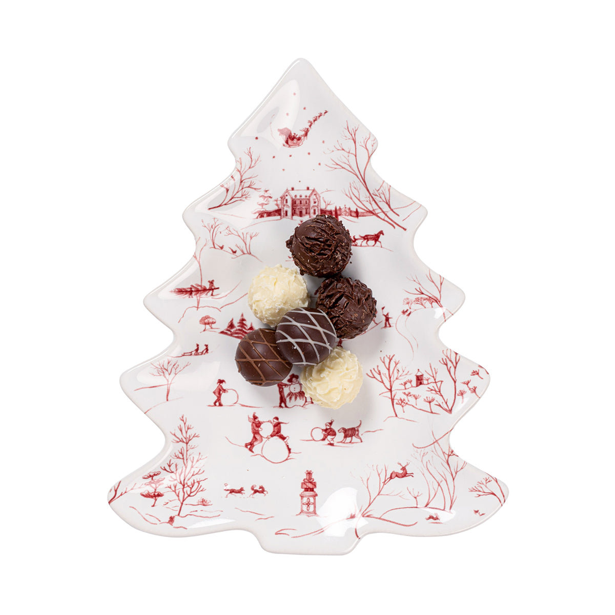Juliska Country Estate Winter Frolic 10" Tree Tray | Perigold
