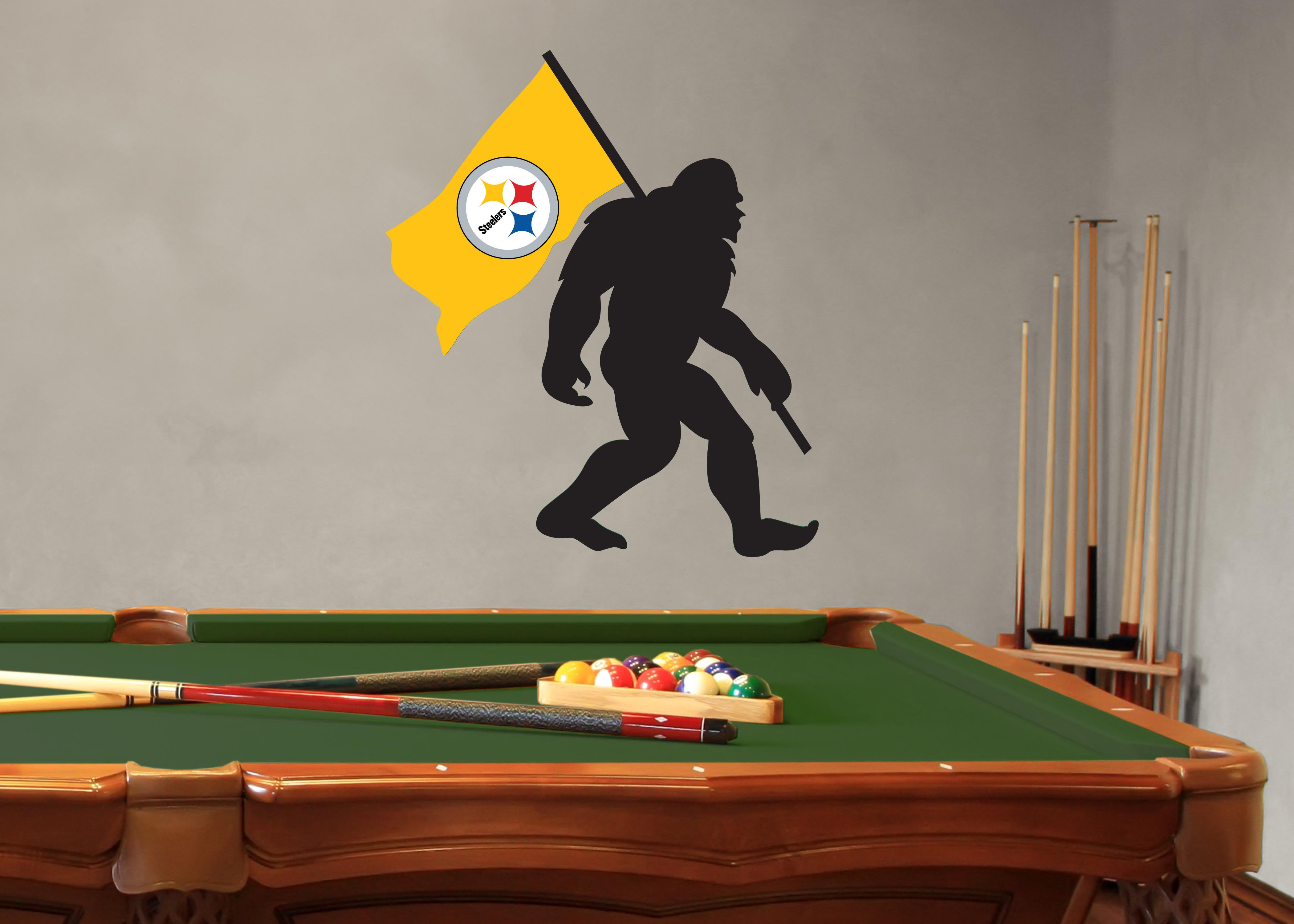 Fan Creations Pittsburgh Steelers Big Foot Wall Decal - Wayfair Canada