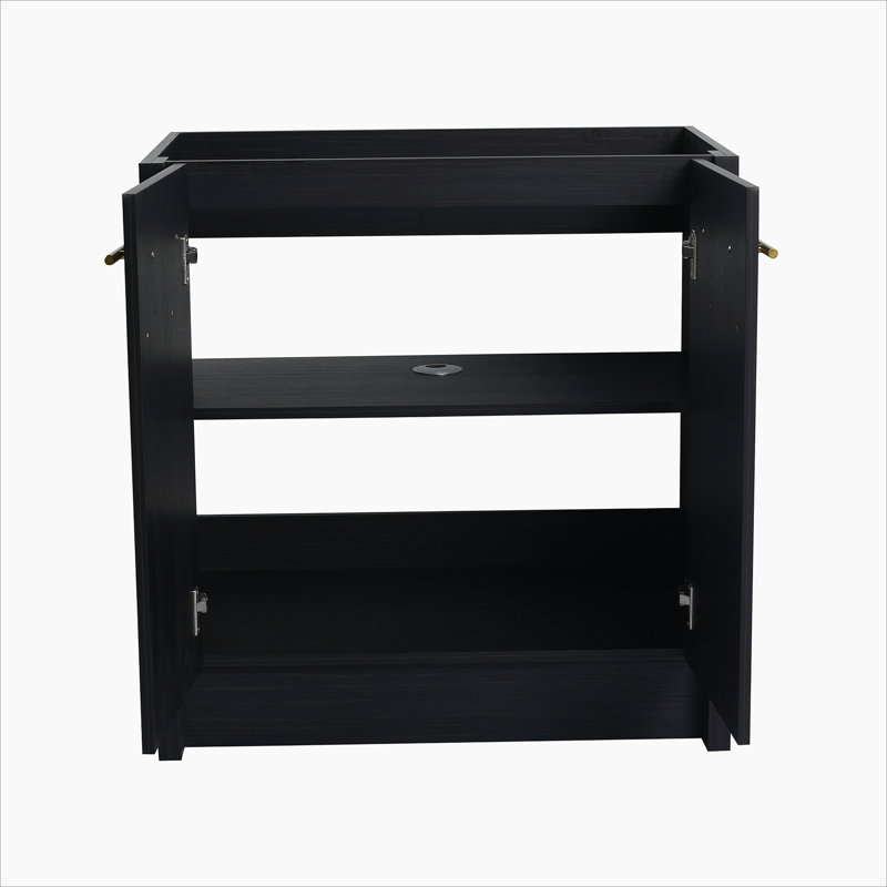 DSUNNER 30 Inch Freestanding Bathroom Vanity (Without Top Sink) | Wayfair