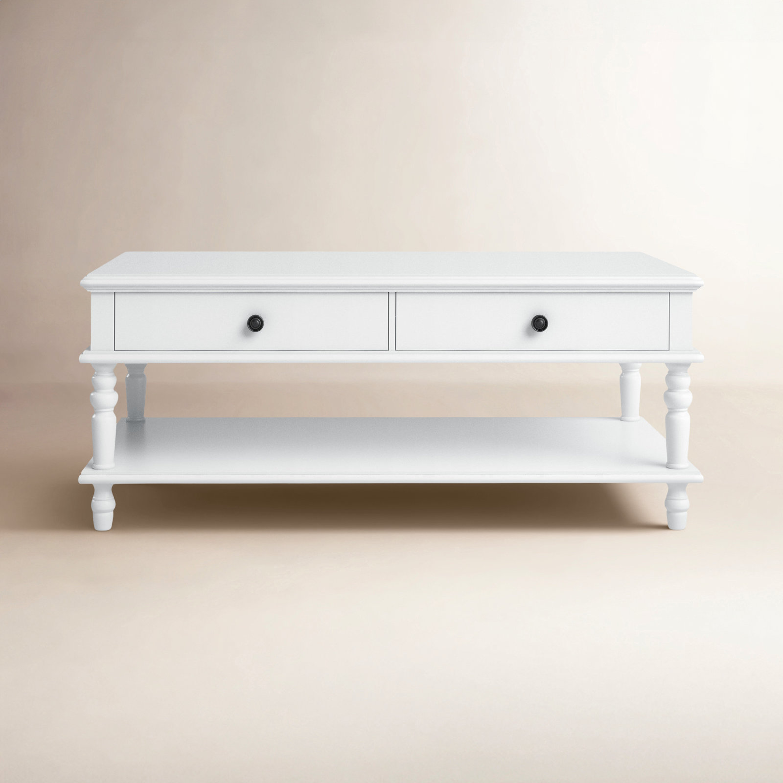 Birch Lane™ Springer 4 Legs Coffee Table with Storage | Birch Lane