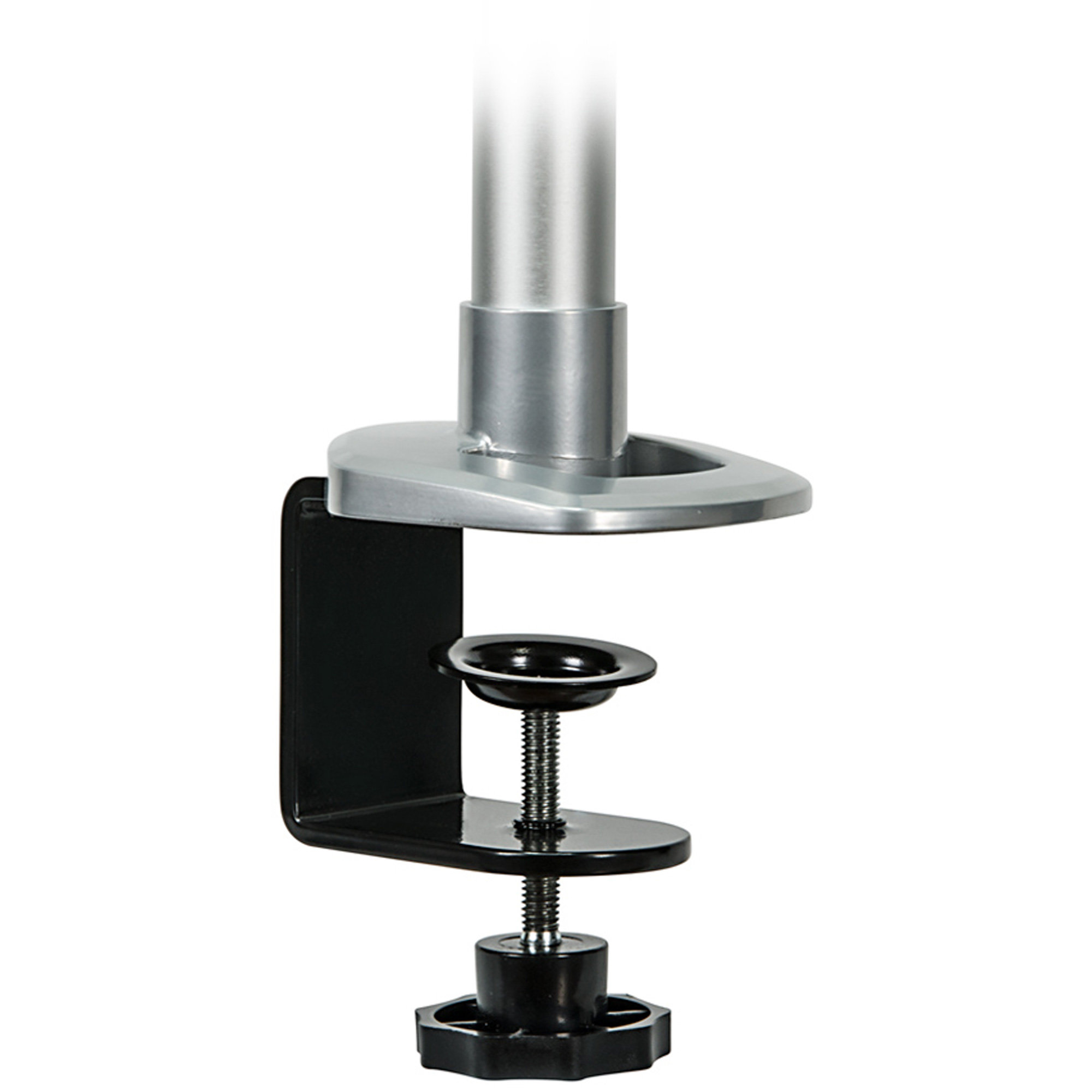 Mount-It Dual Monitor Mount and Laptop Tray with Attachable Mouse Pad ...