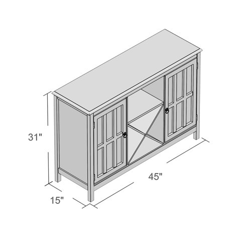 Zipcode Design™ Sadler 45'' Sideboard & Reviews | Wayfair