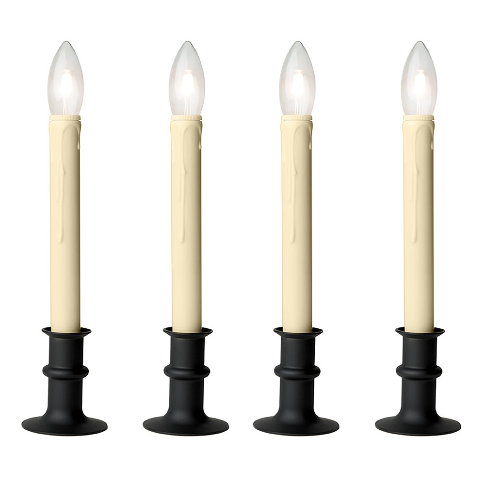 Red Barrel Studio® 4 Piece Dual Intensity Battery Window Candle ...