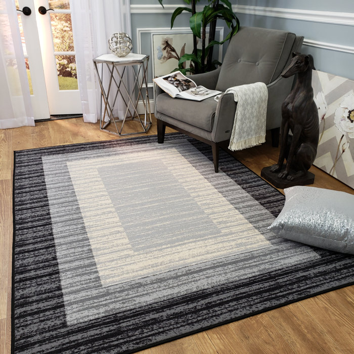 Ebern Designs Zlatkus Machine Woven Performance Rug & Reviews | Wayfair