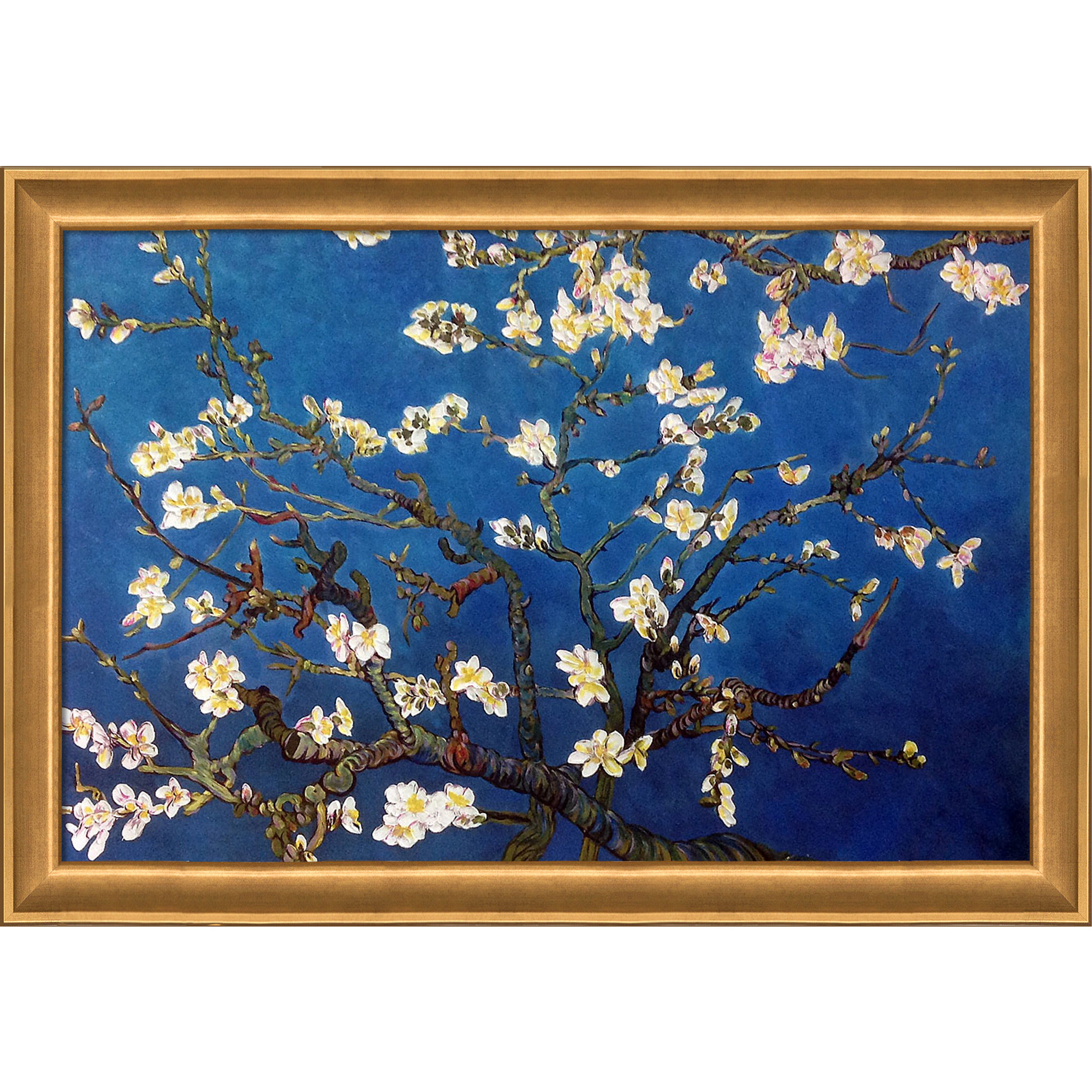 Overstock Art La Pastiche Branches Of An Almond Tree In Blossom with ...
