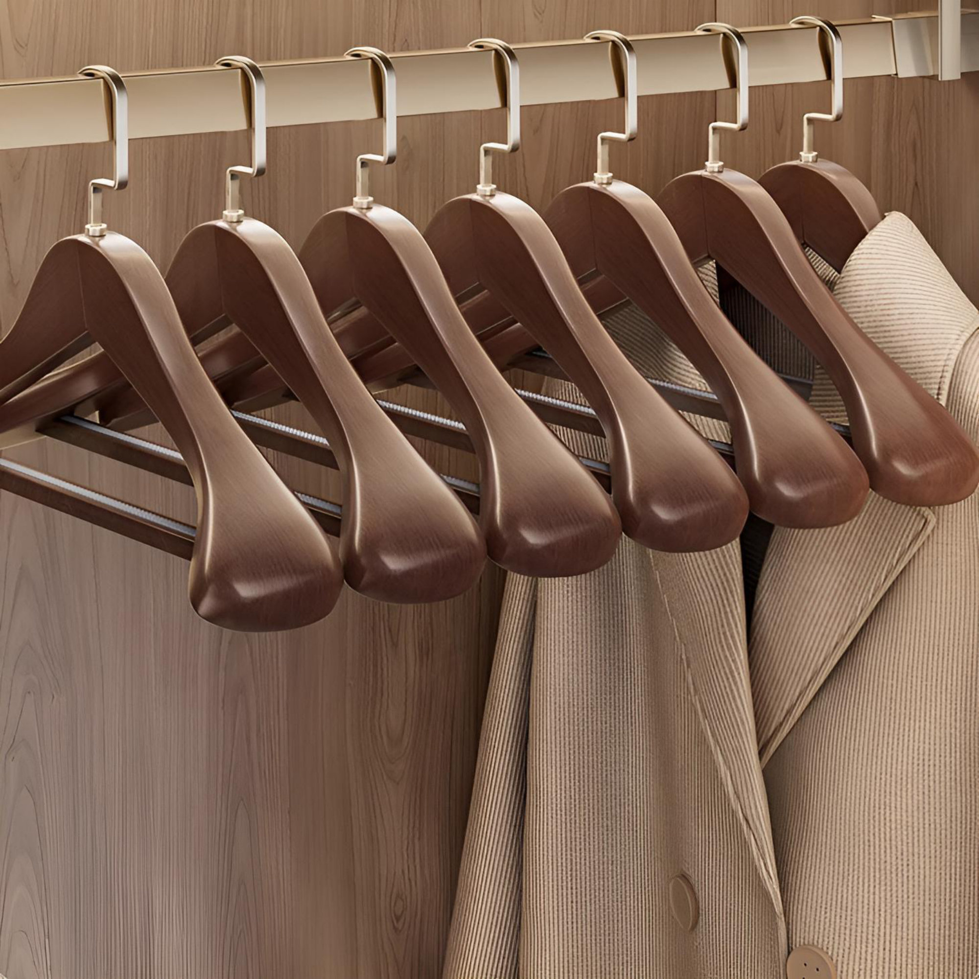 Canora Grey Executive Clothing Hangers - Anti-Slip Wardrobe Essential ...