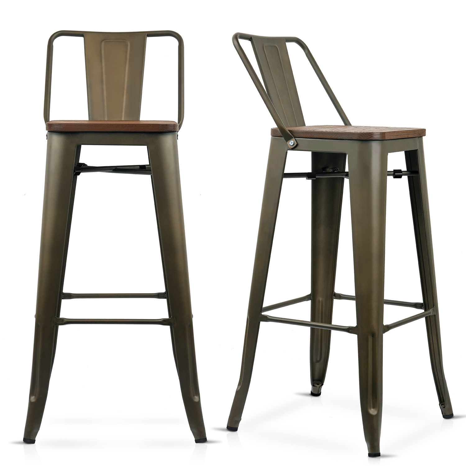 Williston Forge Dhanvin 29.13" Bar Stool | Wayfair