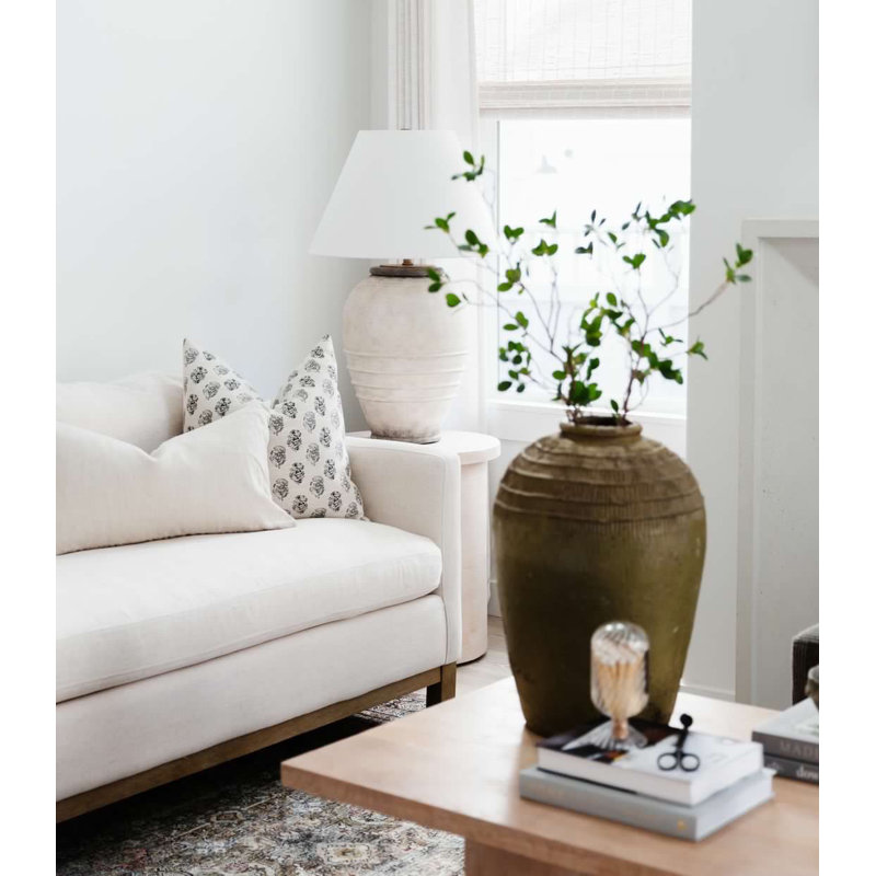 Textileish Cotton Blend Throw Square Pillow Cover | Wayfair