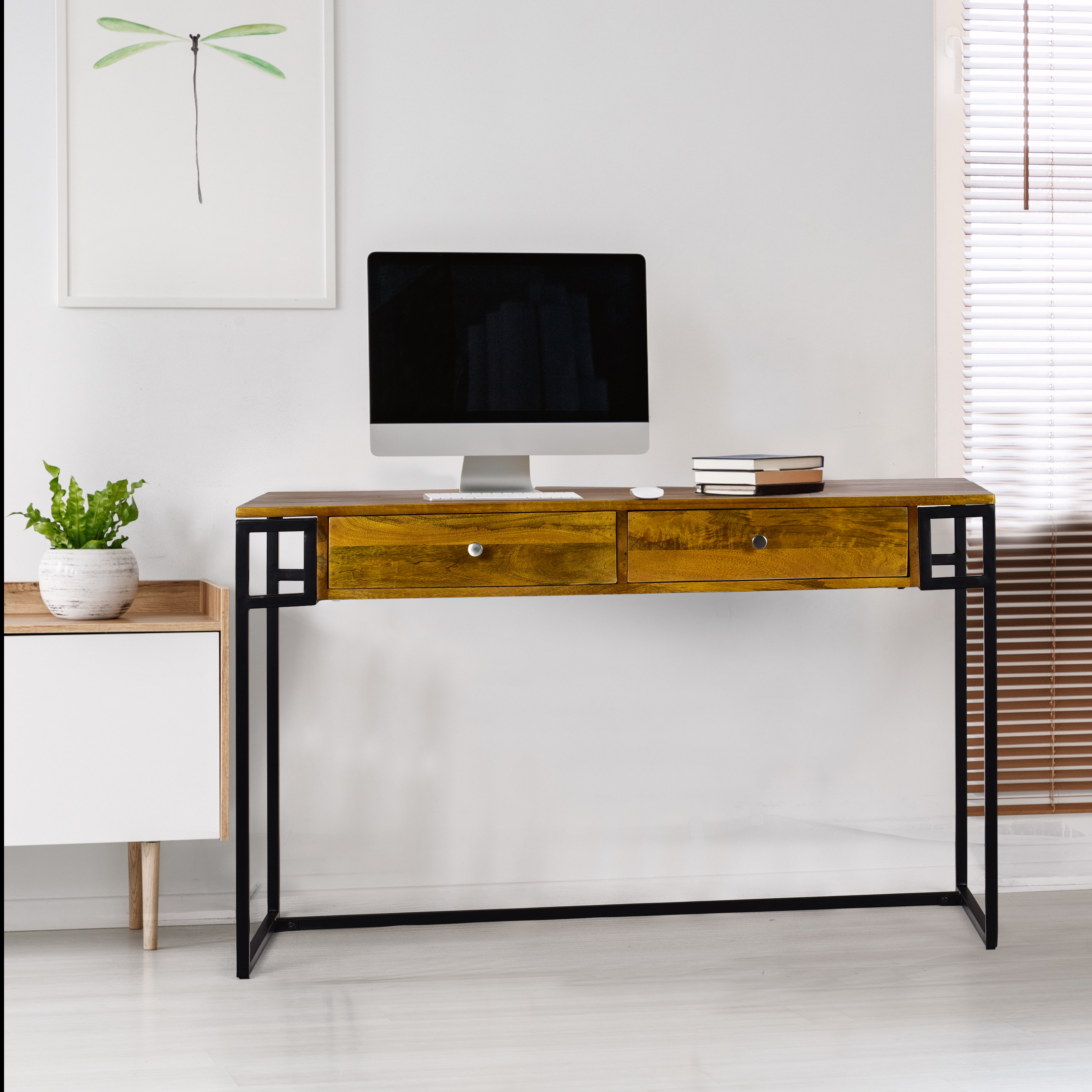 Latitude Run® Solid Wood Desk | Wayfair