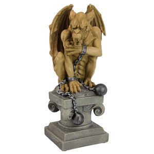 Design Toscano Ball-and-Chain Gothic Dungeon Gargoyle Statue & Reviews ...