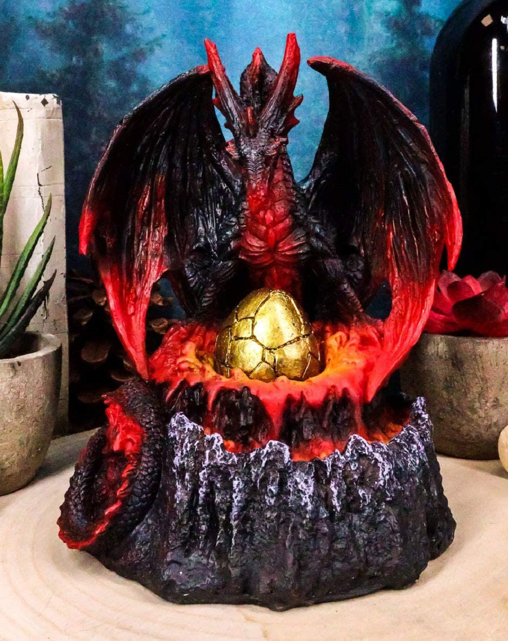 Trinx Jonesha Hell Fire Pit Inferno Volcano Dragon Mother Guarding ...