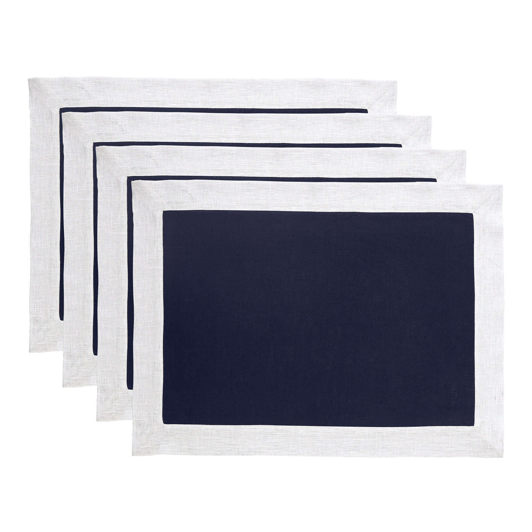 Solino Home Festive Edge - 100% Pure Linen Placemats | Wayfair