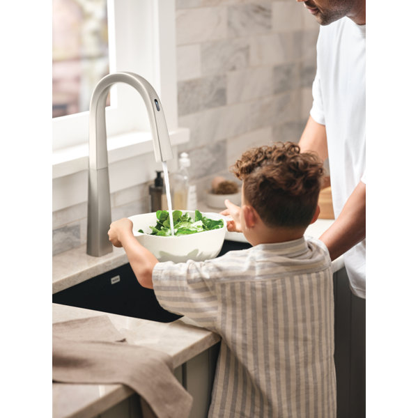 Moen Host 33-Inch Wide x 9.5-Inch Deep Undermount Granite Single Bowl ...