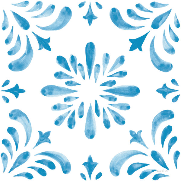 Latitude Vive Blooming Orchard Tile III by Danhui Nai - Wrapped Canvas ...