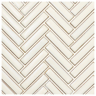 KDC Tile and Marble 2'' x 1'' Ceramic Mosaic Tile | Wayfair
