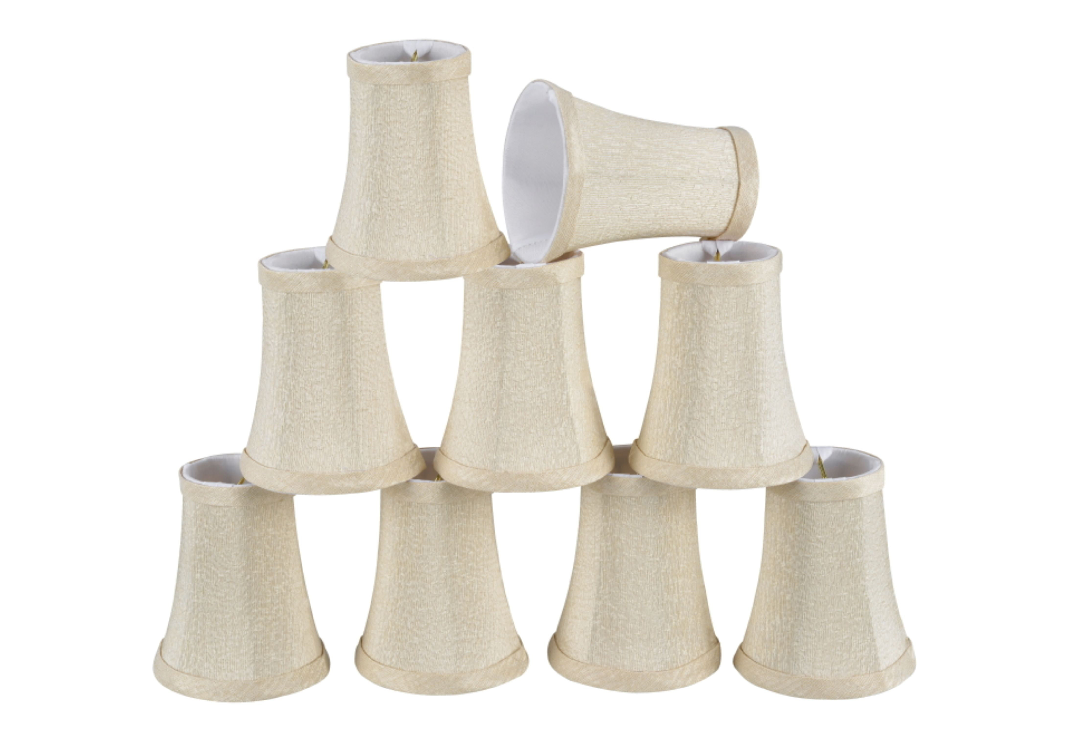 Aspen Creative Corporation 4" H Jacquard Textured Fabric Bell ...