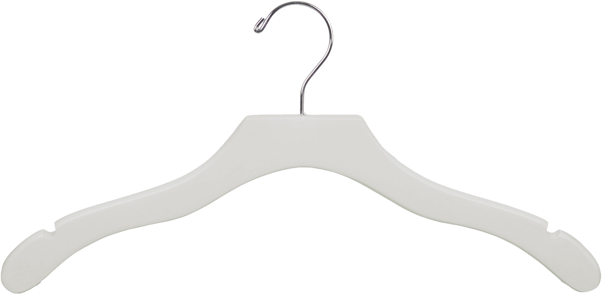 Rebrilliant Wavy Wooden Top Hanger for Dress/Shirt/Sweater & Reviews ...