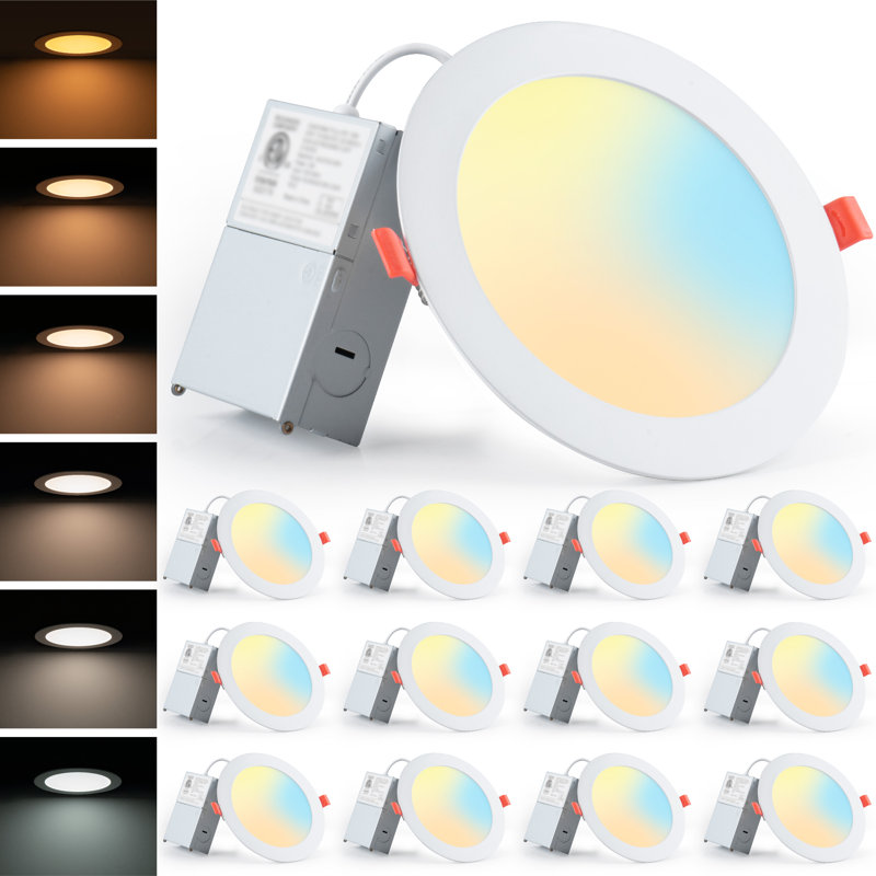 HELYIVLE 6 Inch Retrofit Recessed Lighting Kit | Wayfair