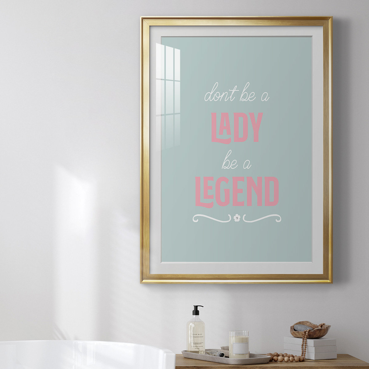 Trinx Lady Legend Premium Framed Print - Ready To Hang 46933 | Wayfair