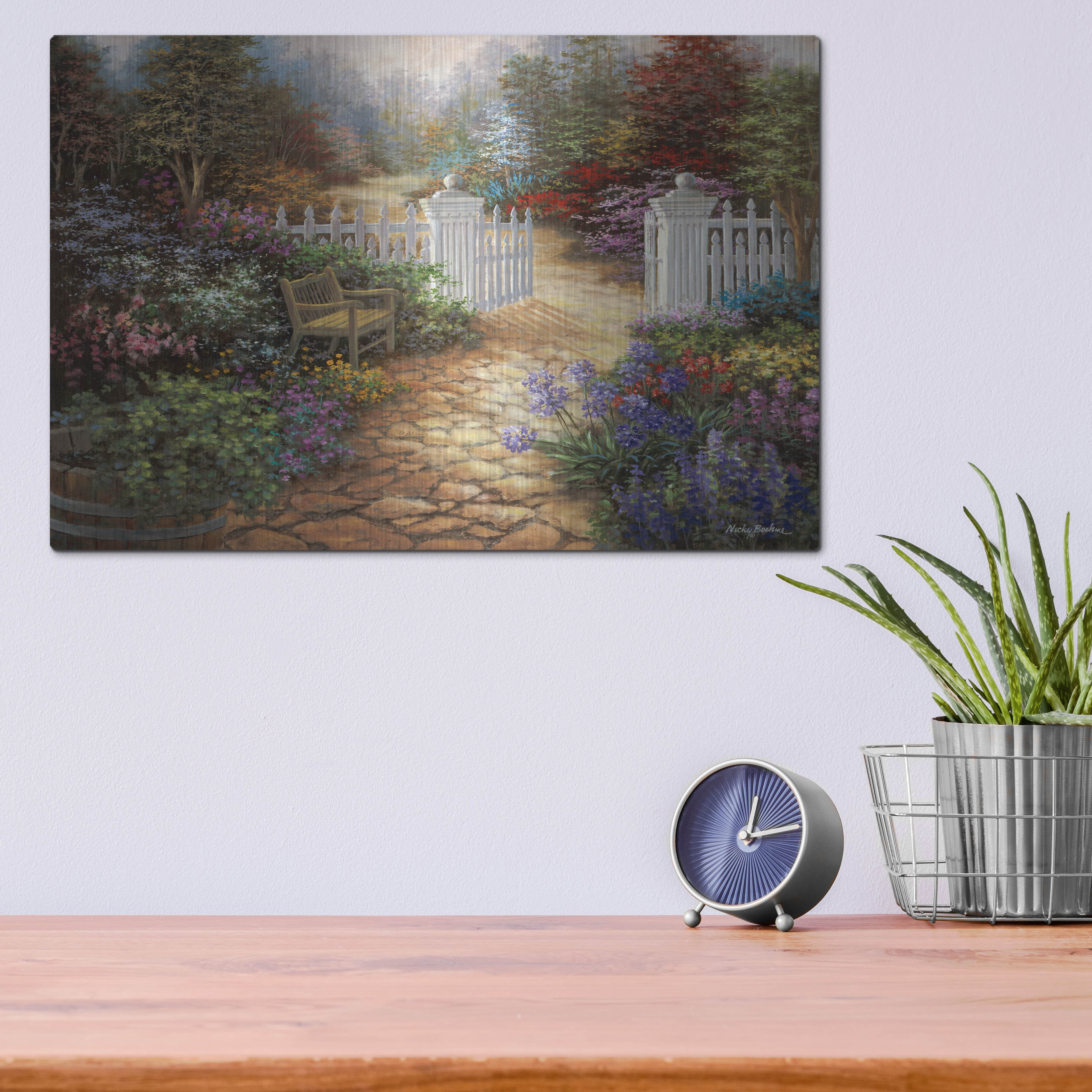 August Grove® 'Gateway To Enchantment' by Nicky Boehme Metal Wall Art ...