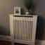 LUVODI Tall Vertical Slats Radiator Cover Wood Cabinet Modern Radiators ...