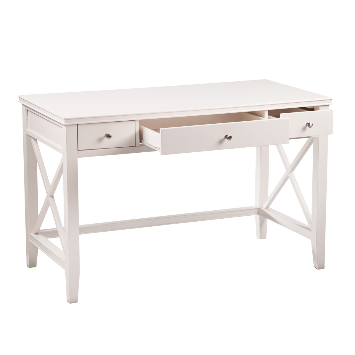 Three Posts™ Meansville Desk & Reviews | Wayfair