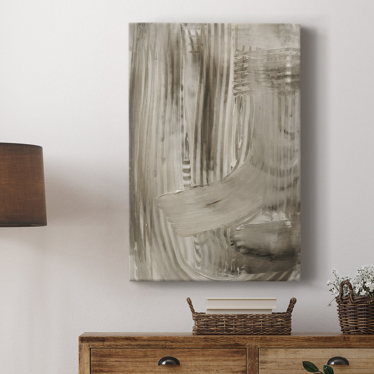 Ivy Bronx Earth Markings I -Gallery Wrapped Cavas | Wayfair