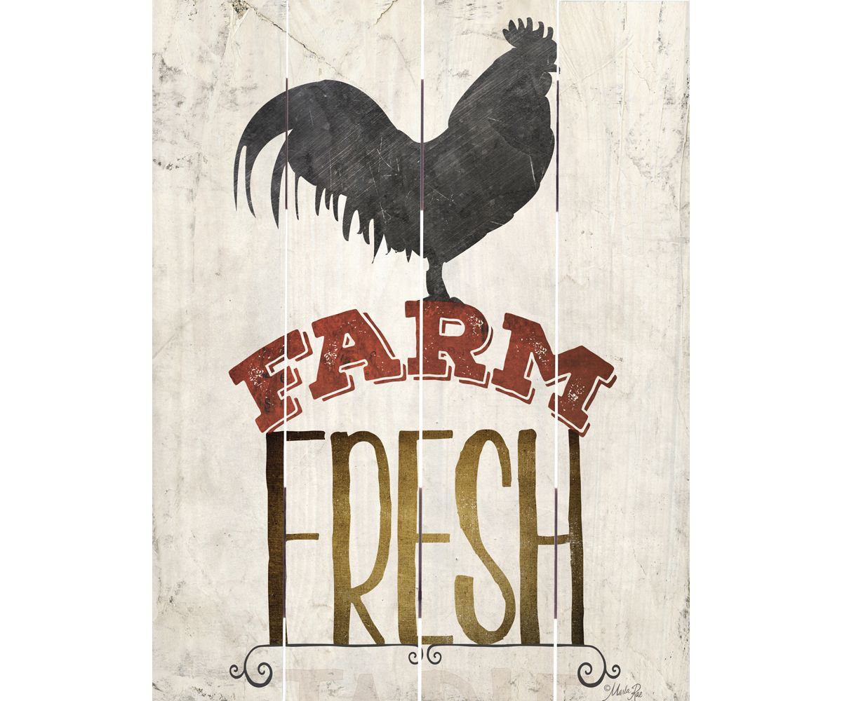 Gracie Oaks Farm Fresh Wall Décor | Wayfair