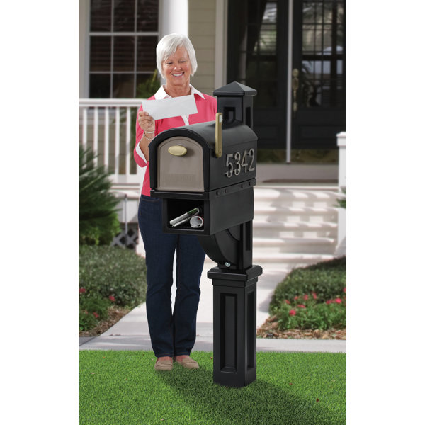 Step2 MailMaster Hudson Post Mounted Mailbox & Reviews | Wayfair