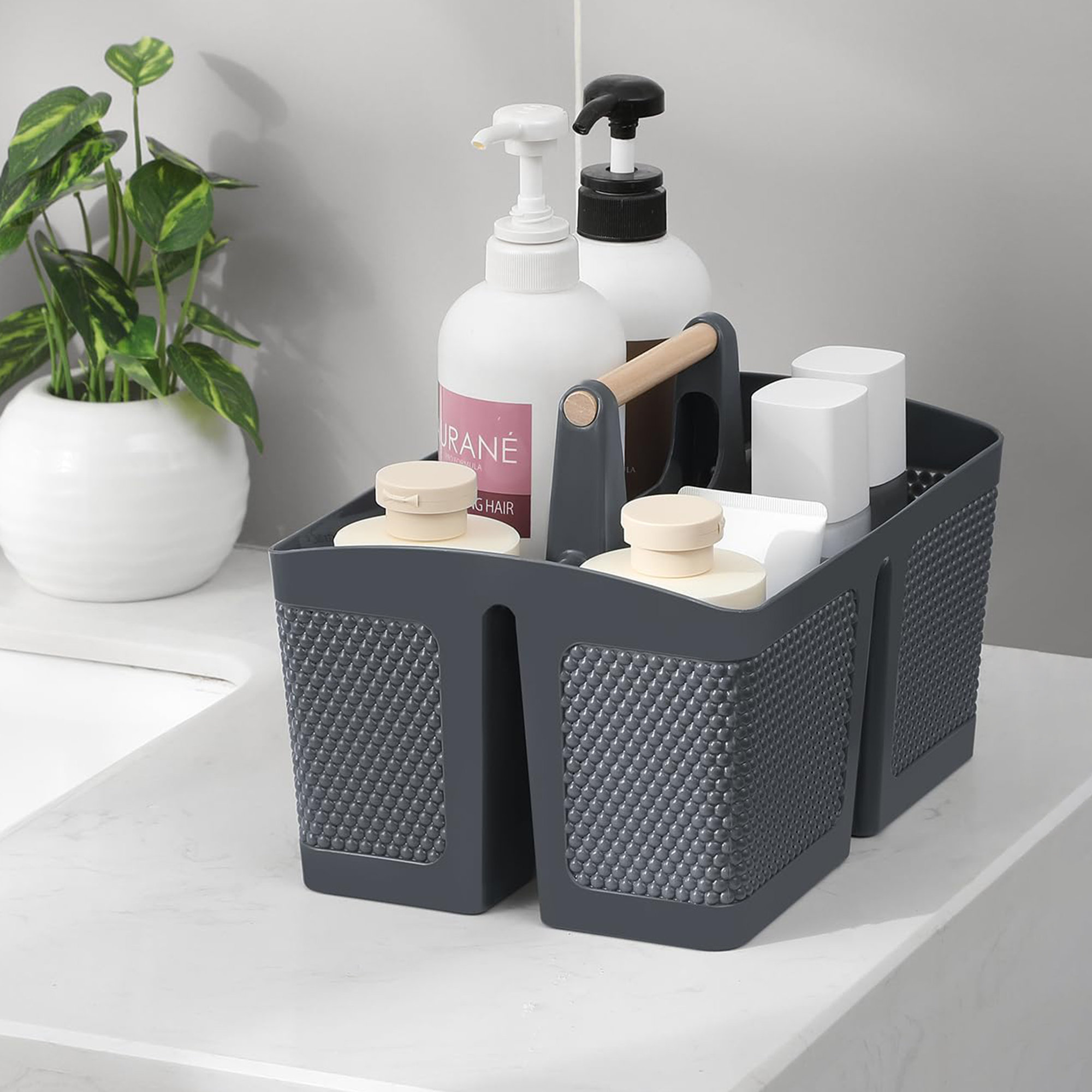 Rebrilliant Portable Shower Caddy Basket | Wayfair