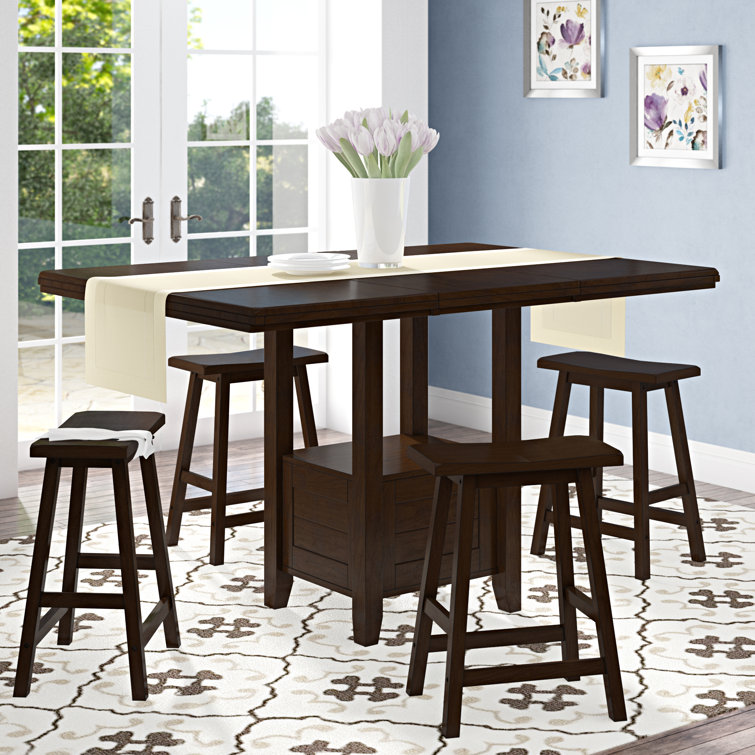 Red Barrel Studio® Bartons Bluff Extendable Dining Table & Reviews ...