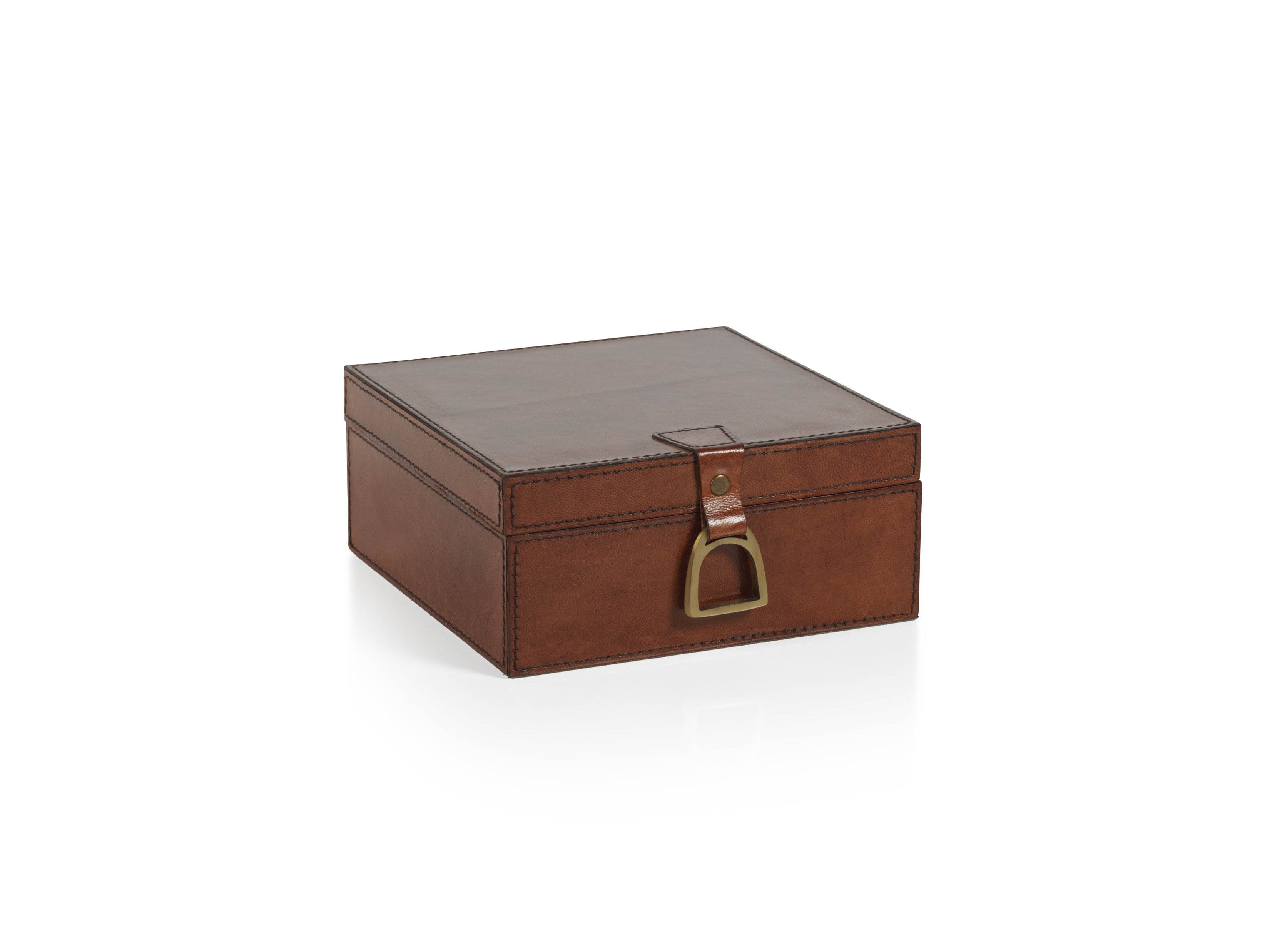 Williston Forge Harjivan Leather Decorative Box | Wayfair