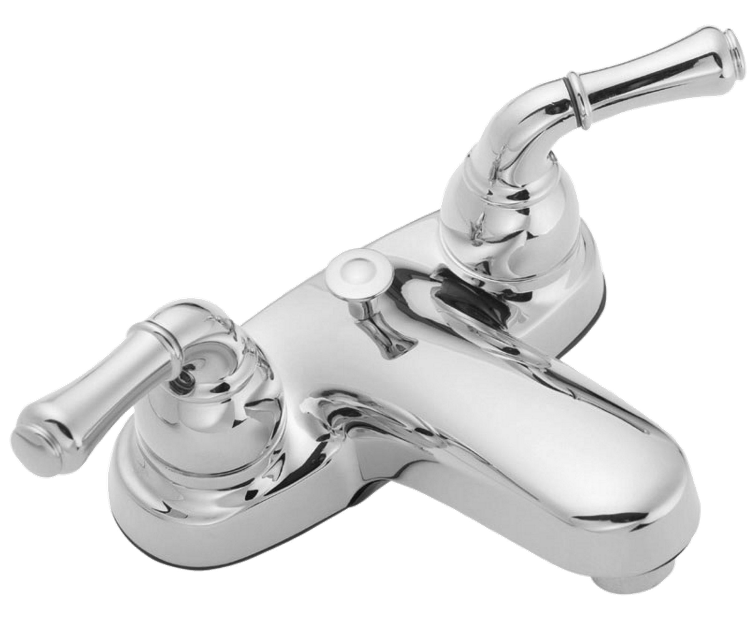 Banner Faucets Banner Centerset Faucet 2-handle Bathroom Faucet with or ...