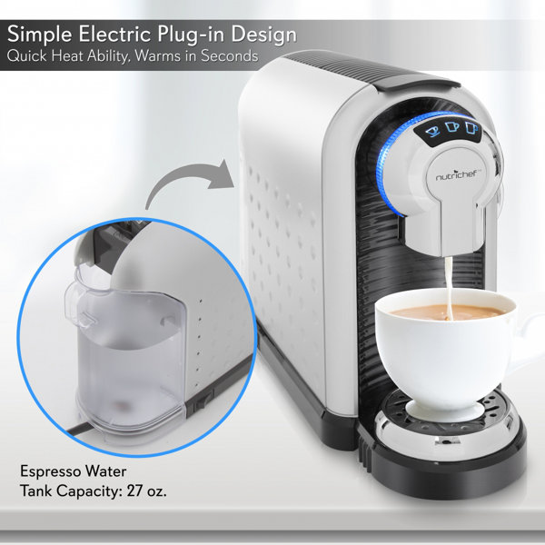 NutriChef Automatic Espresso Machine & Reviews | Wayfair