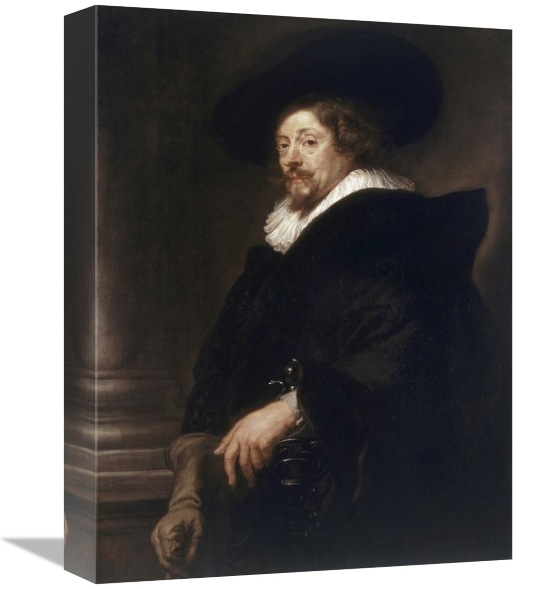 East Urban Home 'Self-Portrait' Print on Canvas | Wayfair