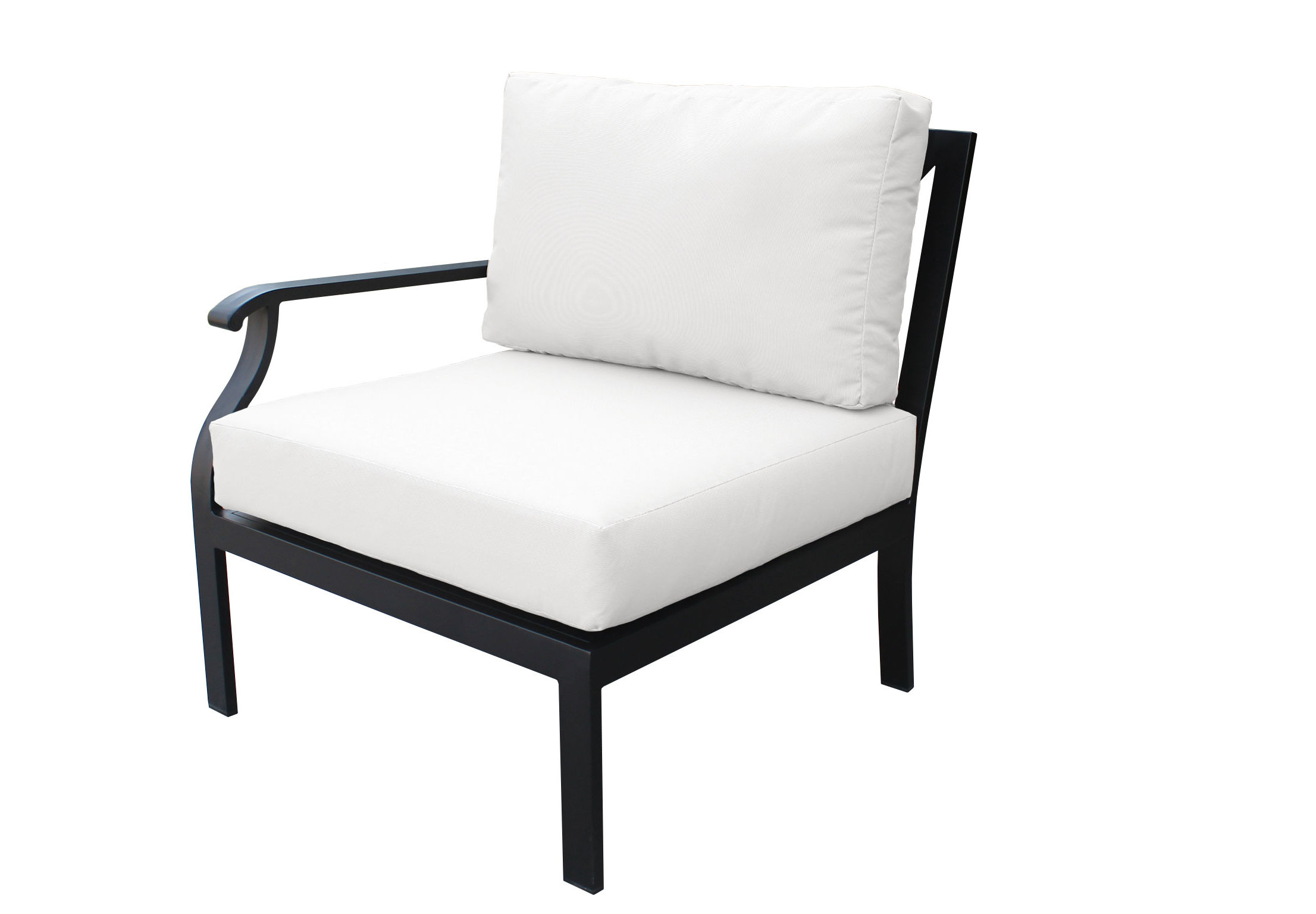 kathy ireland Homes & Gardens by TK Classics Madison Metal Right Hand ...