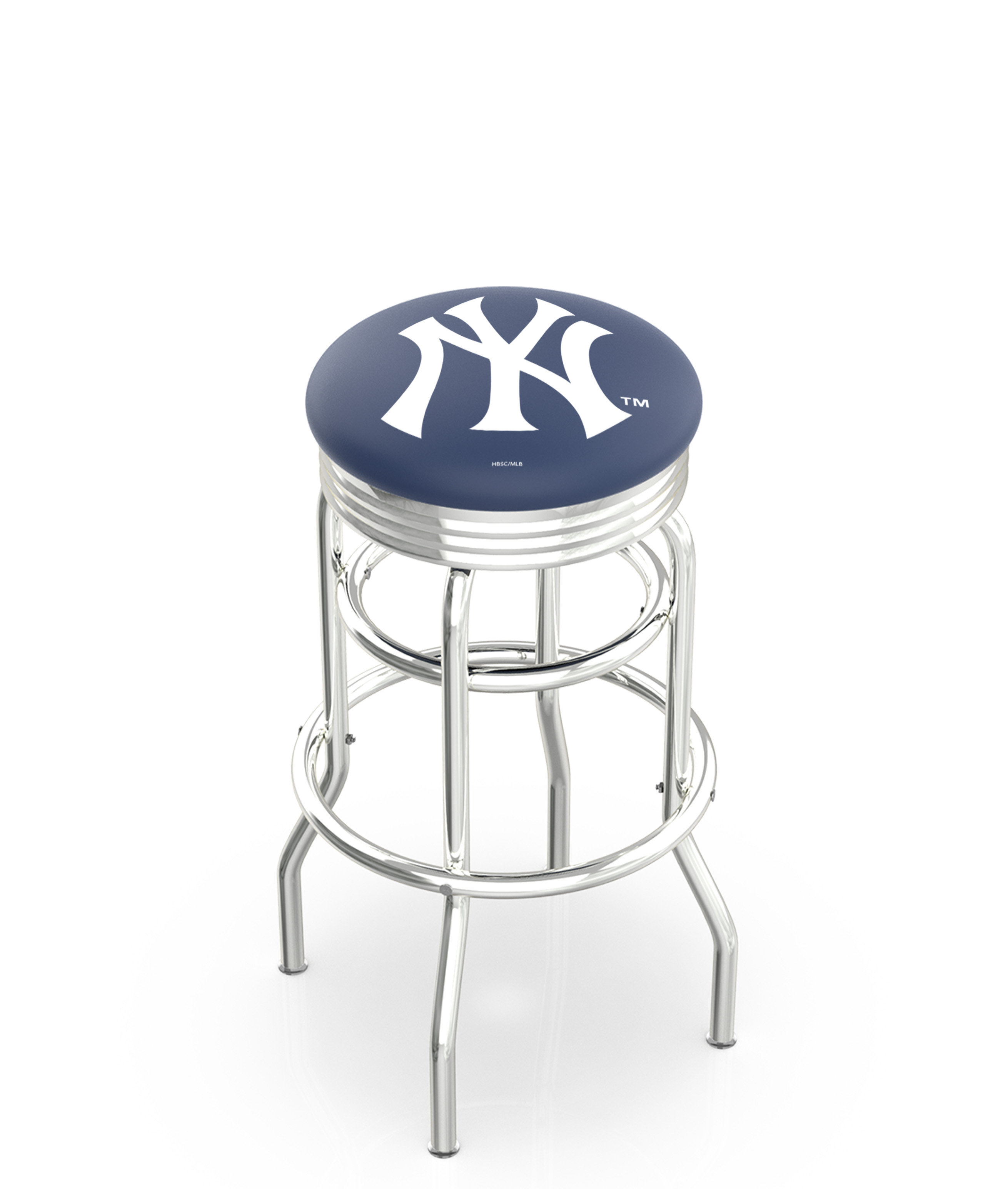 Holland Bar Stool L7C3C New York Yankees Swivel Counter Stool | Wayfair