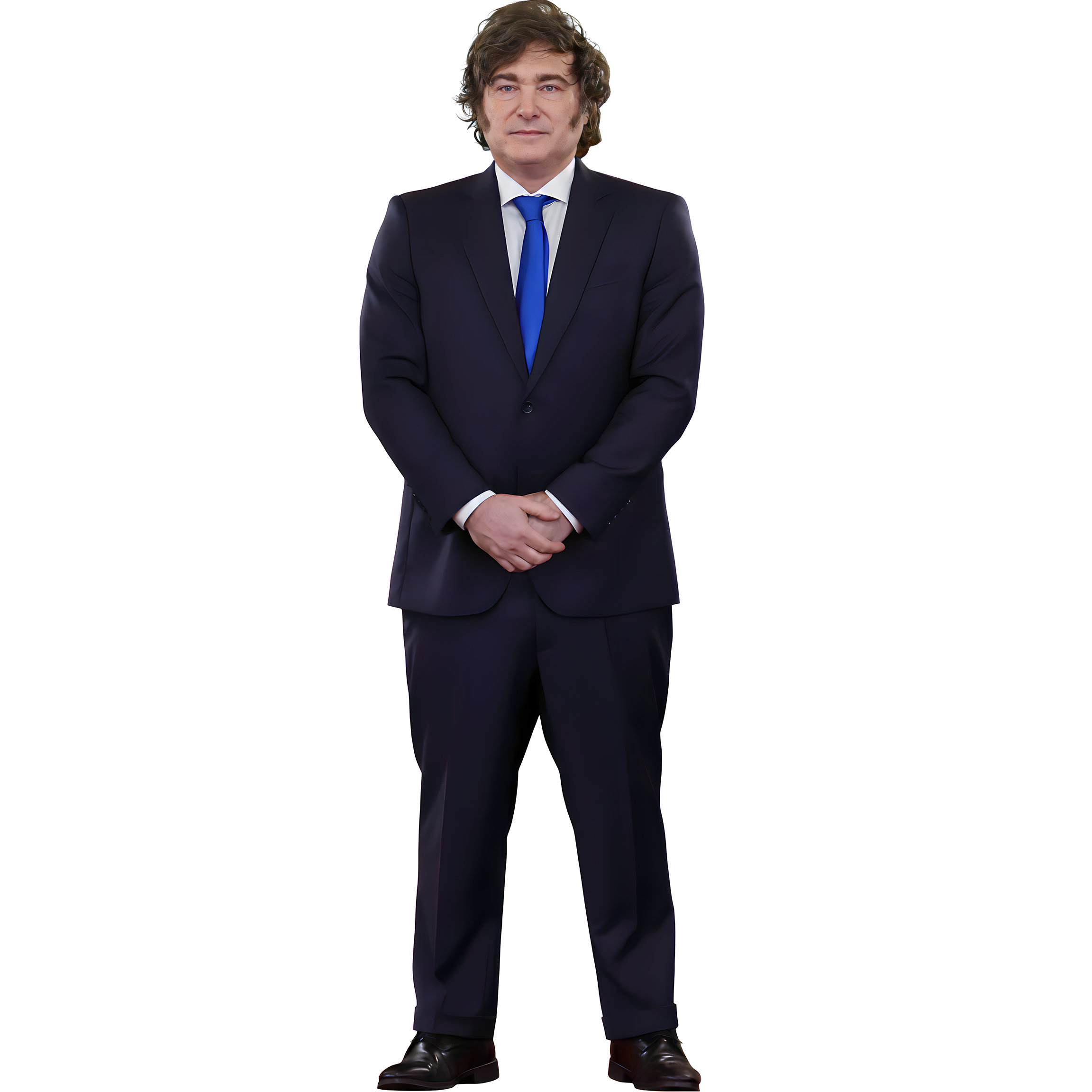 Wet Paint Printing H38300 Javier Milei Argentina President Cardboard ...