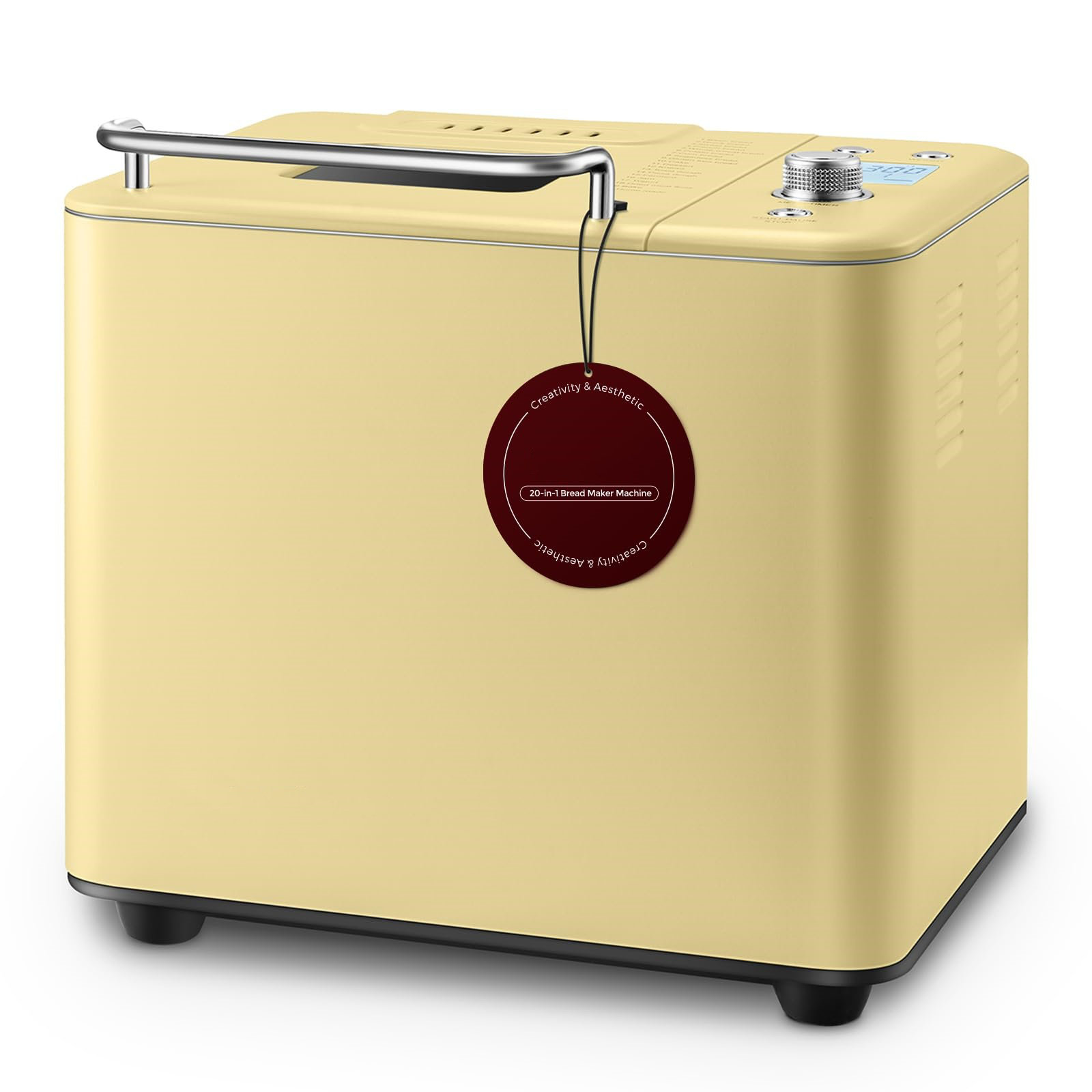 ALL AMERICAN FURNITURE & MATTRESS, INC 20-IN-1 Bread Maker, Dual Heater ...