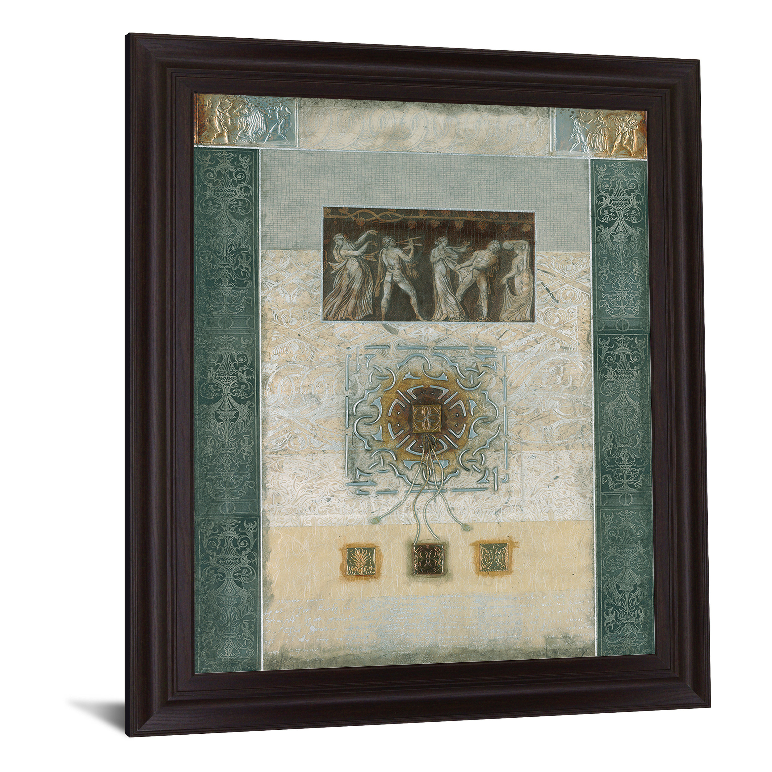 Red Barrel Studio® Romanesque Elegance Wall Art - 28" x 34" - Dark ...