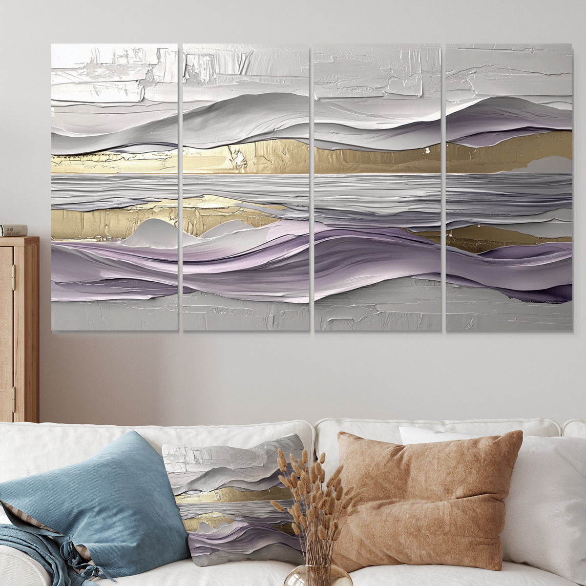 Mercer41 Gardner - Transitional Wall Art - Modern Wall Art Decor Set ...