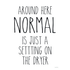 Trinx Normal Dryer Setting by Lettered & Lined - Wrapped Canvas Print ...