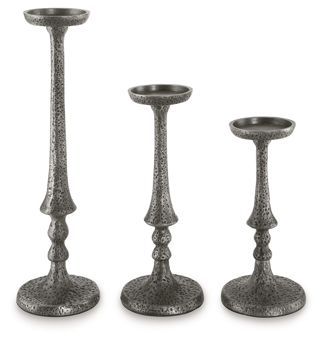 Bungalow Rose 18'' H Aluminum Tabletop Candlestick | Wayfair