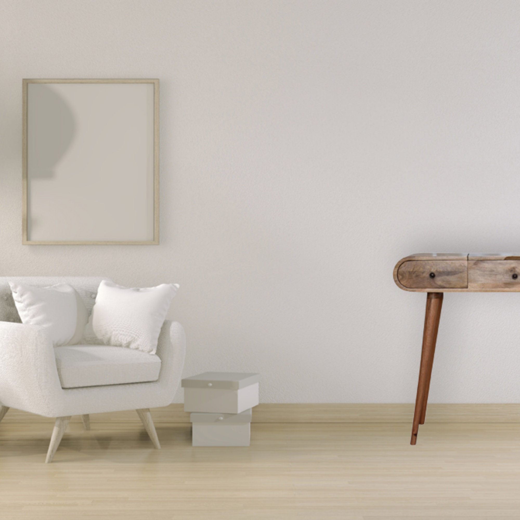 Latitude Run® Oak-Ish Round Dressing Table - Wayfair Canada