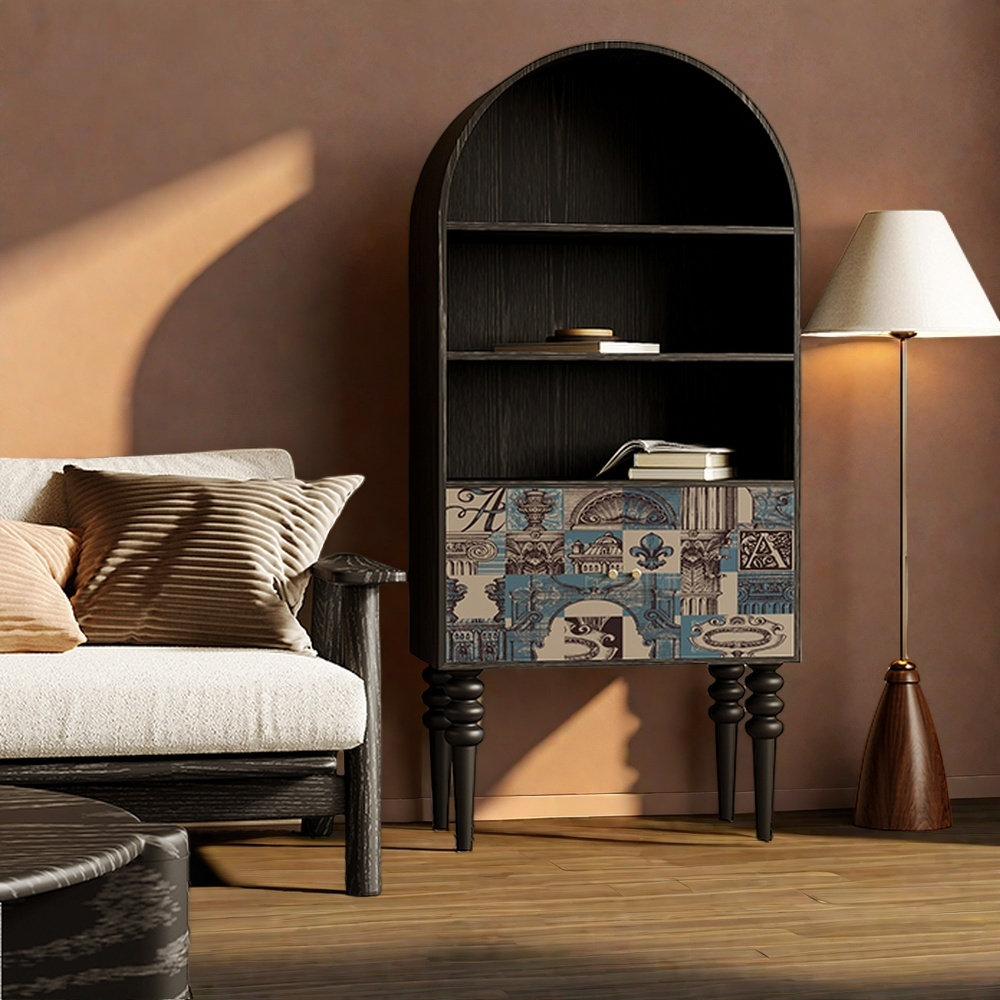 Kaoloupin Medieval style bookcase | Wayfair