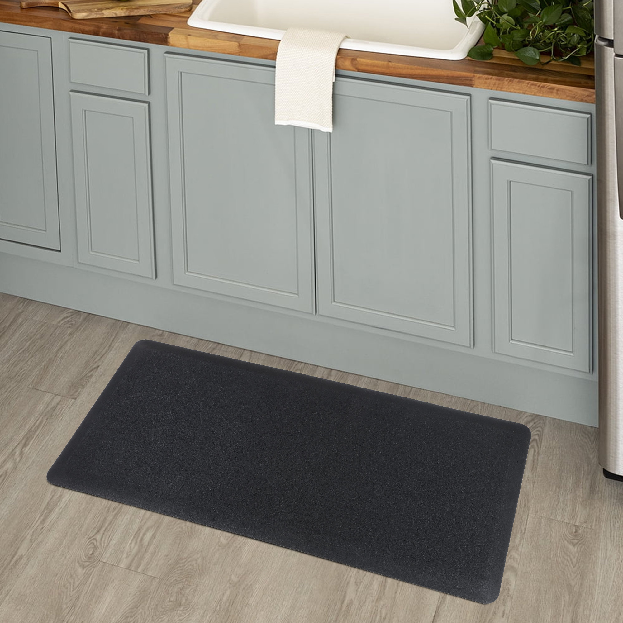 Latitude Run® Latausha Anti-Fatigue Non-Skid Kitchen Mat & Reviews ...