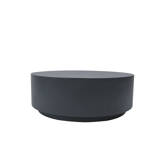 Elementi Rome 34" Round Concrete Coffee Table Medium - By Elementi Home ...